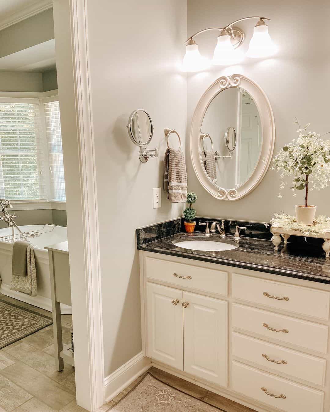 41 Farmhouse Vanity Designs to Elevate your Bathroom Experience