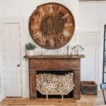 36 Farmhouse Clock Designs to Tell the Time in Style