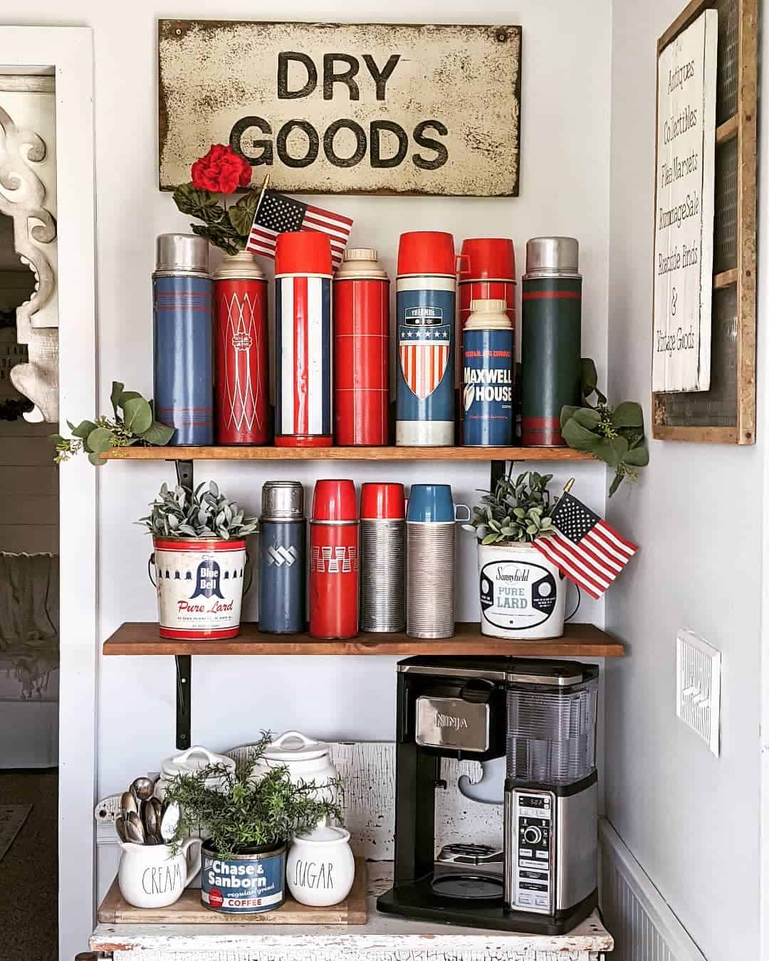 36 Farmhouse Coffee Bar Ideas for an Every Day Mood-Boosting Brew