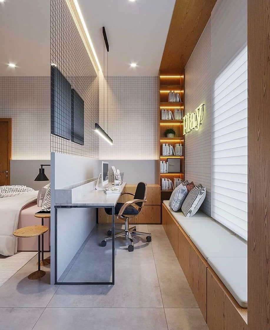 26 Bedroom Office Ideas to Inspire You to Get Out of Bed Every Morning