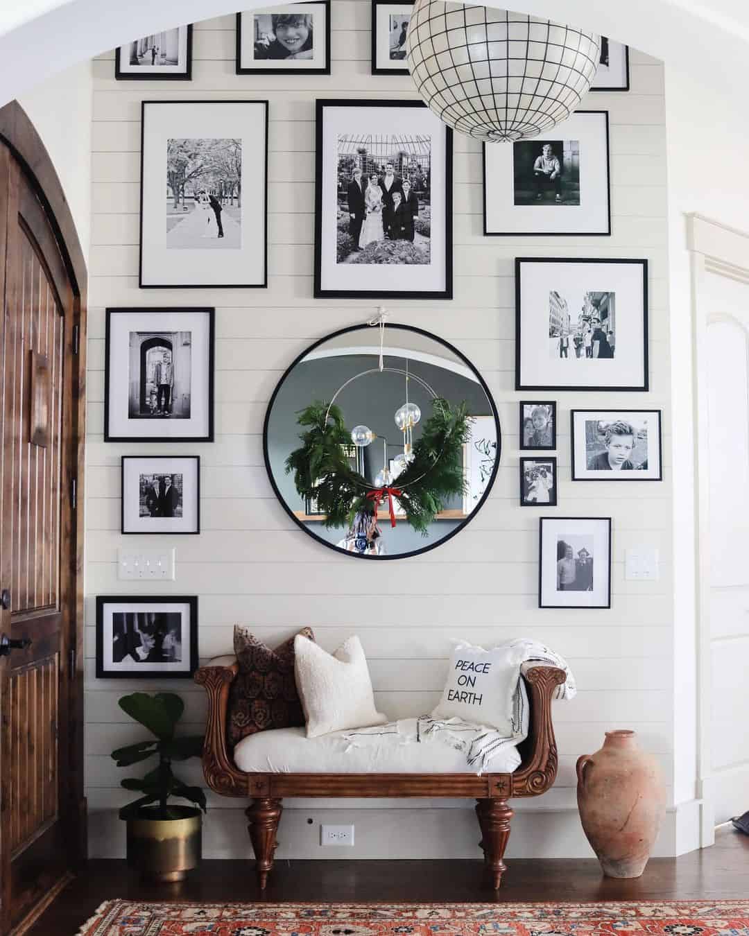 18 Entryway Gallery Wall Ideas that Will Make a Great First Impression