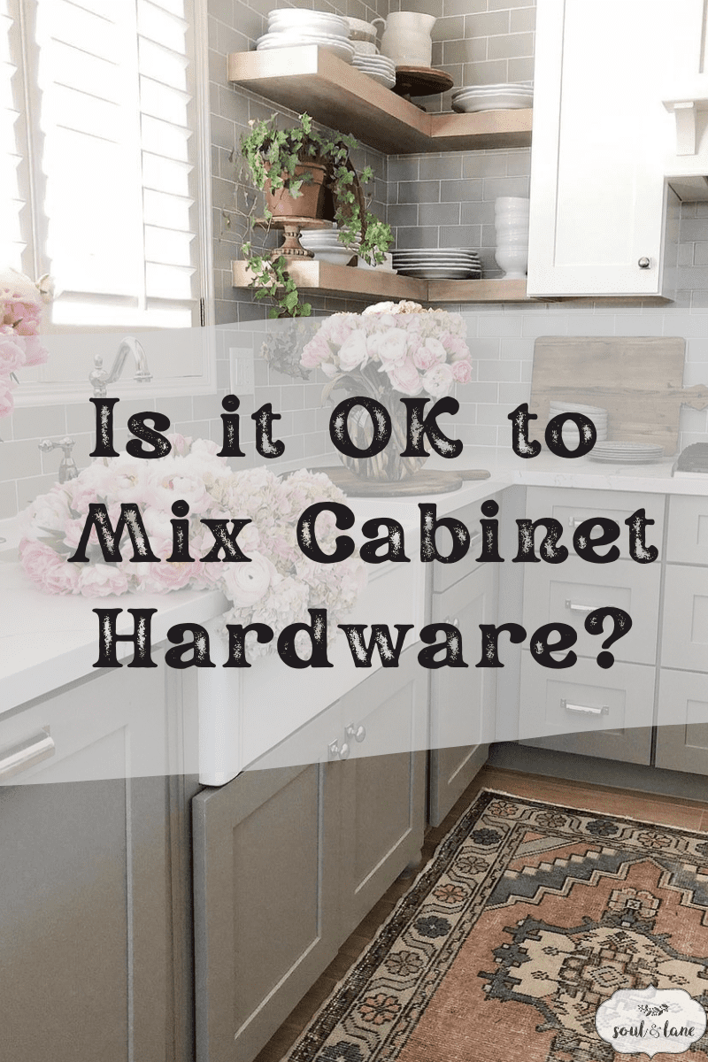 Is it Okay to Mix Cabinet Hardware?