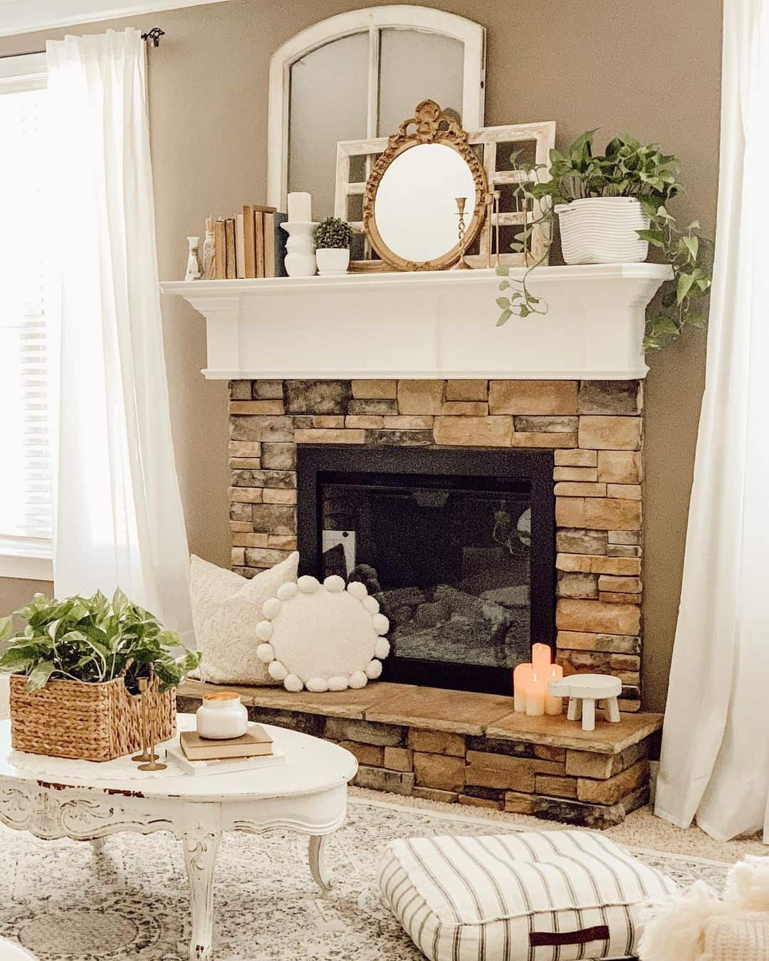 33 Mirror Above Fireplace Ideas for a Gorgeous Mantel