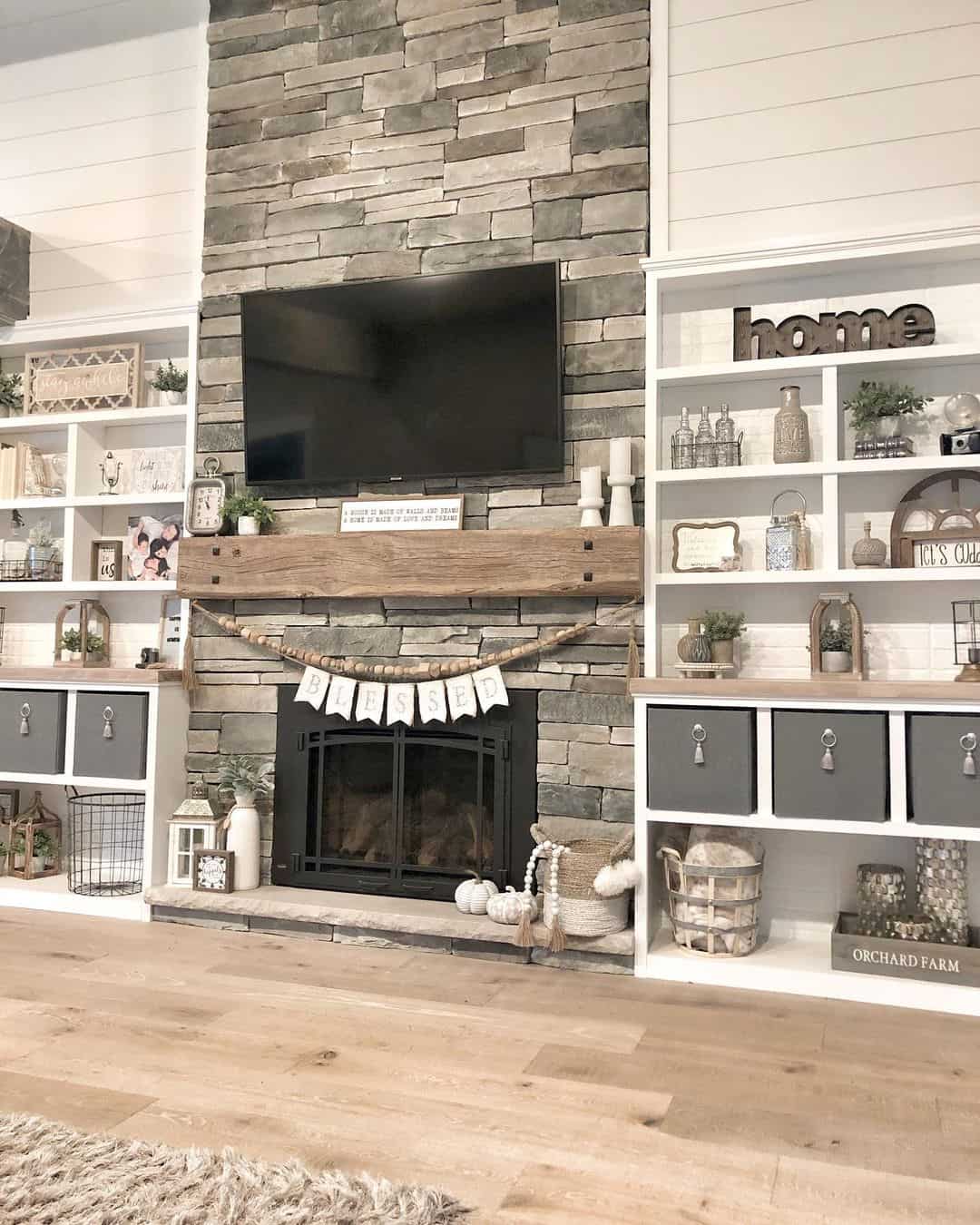 23 Storage Around Fireplace Ideas that are Too Hot to Handle