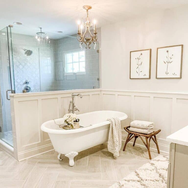 19 Easy and Effortless Ideas How to Decorate a Tub Surround