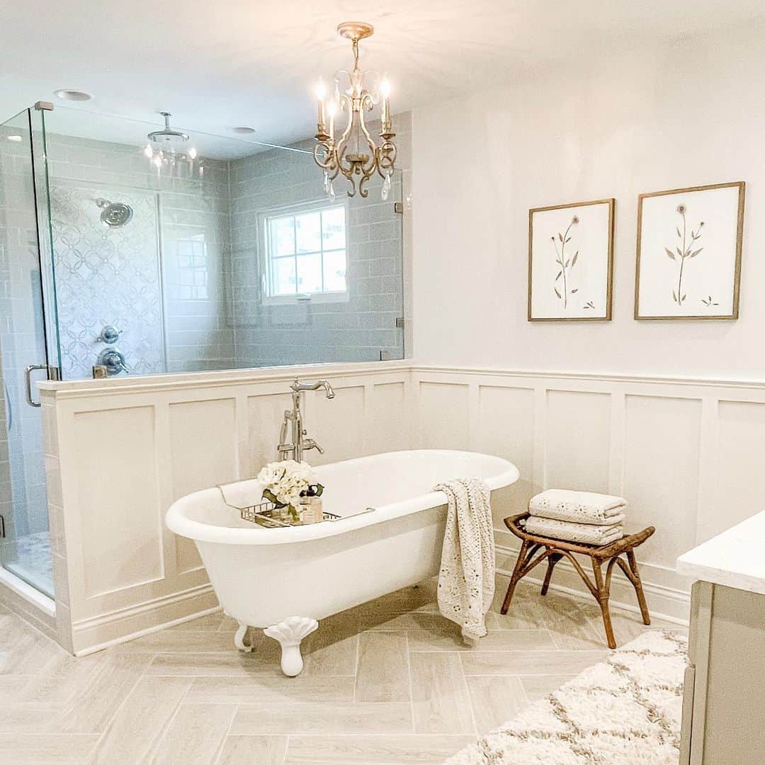 19 Easy and Effortless Ideas How to Decorate a Tub Surround