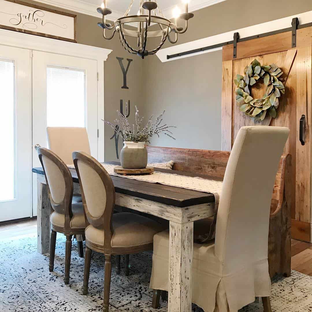 20 Two-Toned Dining Table Ideas for a Cozy Dining Space