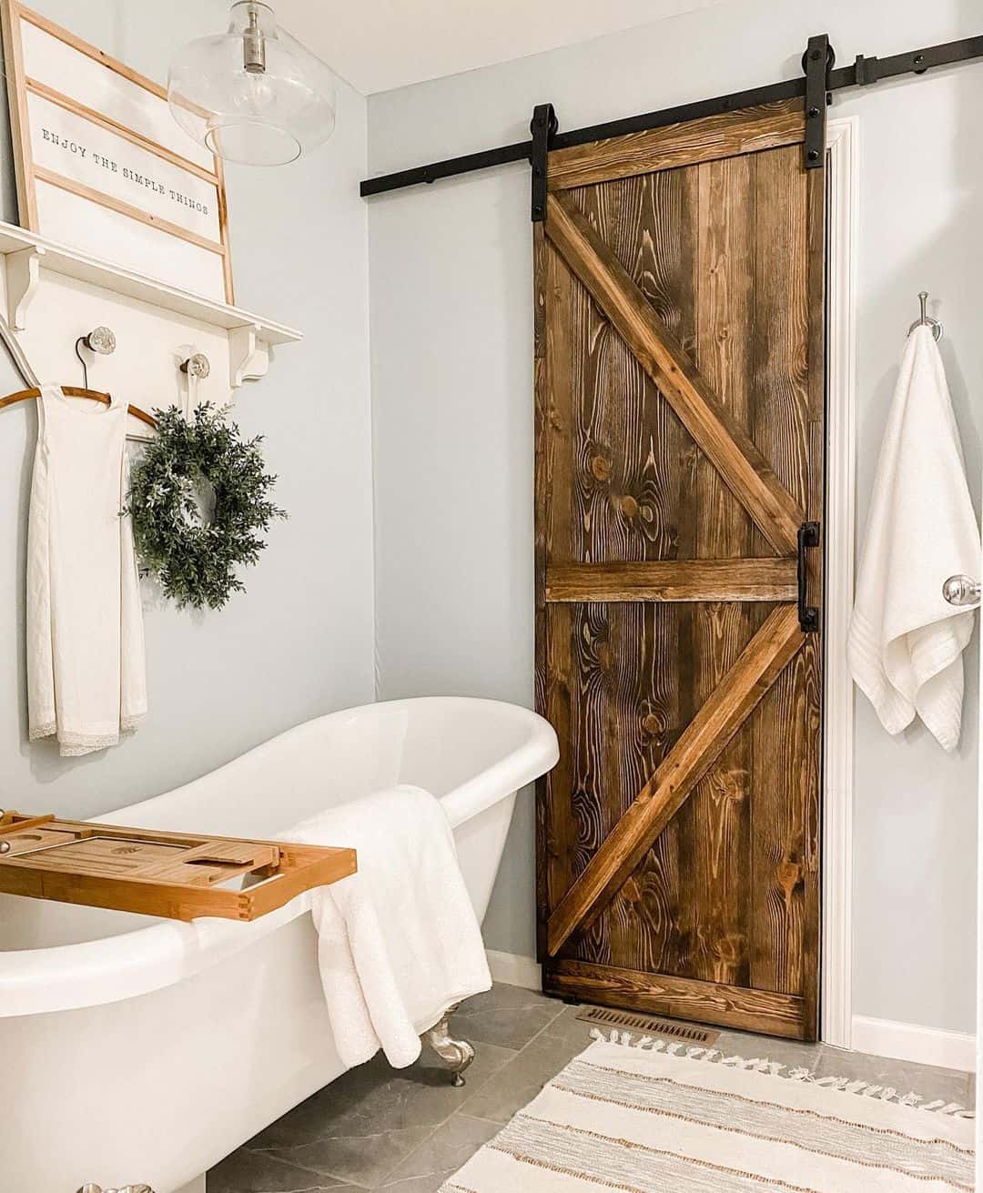18 Bathroom Barn Door Ideas to Boost Your Bathroom’s Style