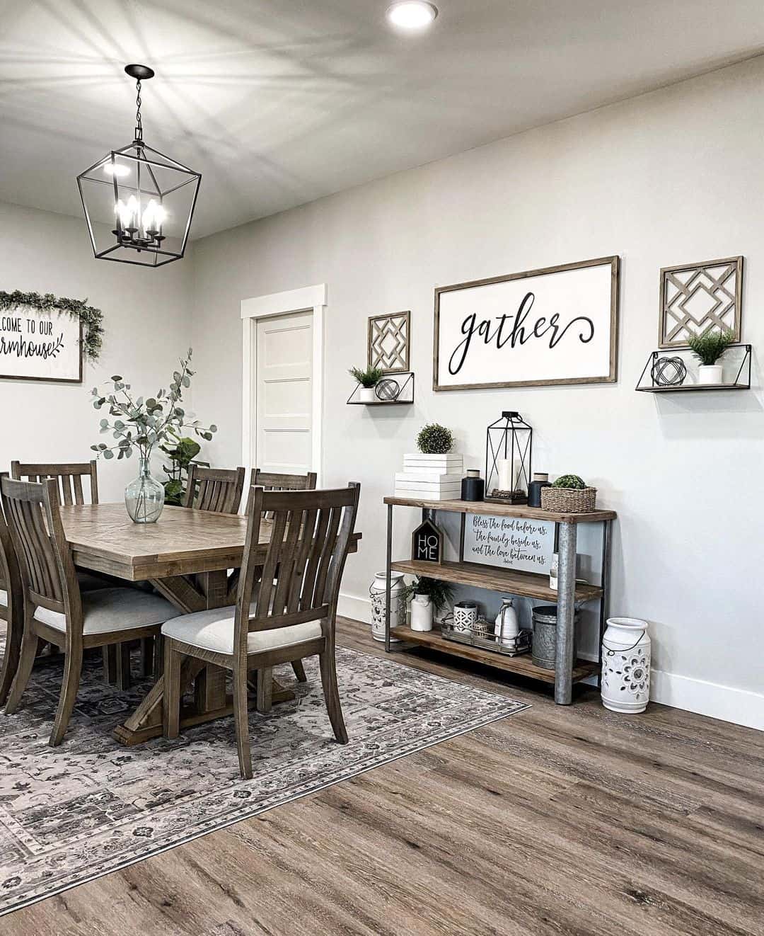 36 Farmhouse Dining Table and Chairs Ideas for a Charming Dining Room ...