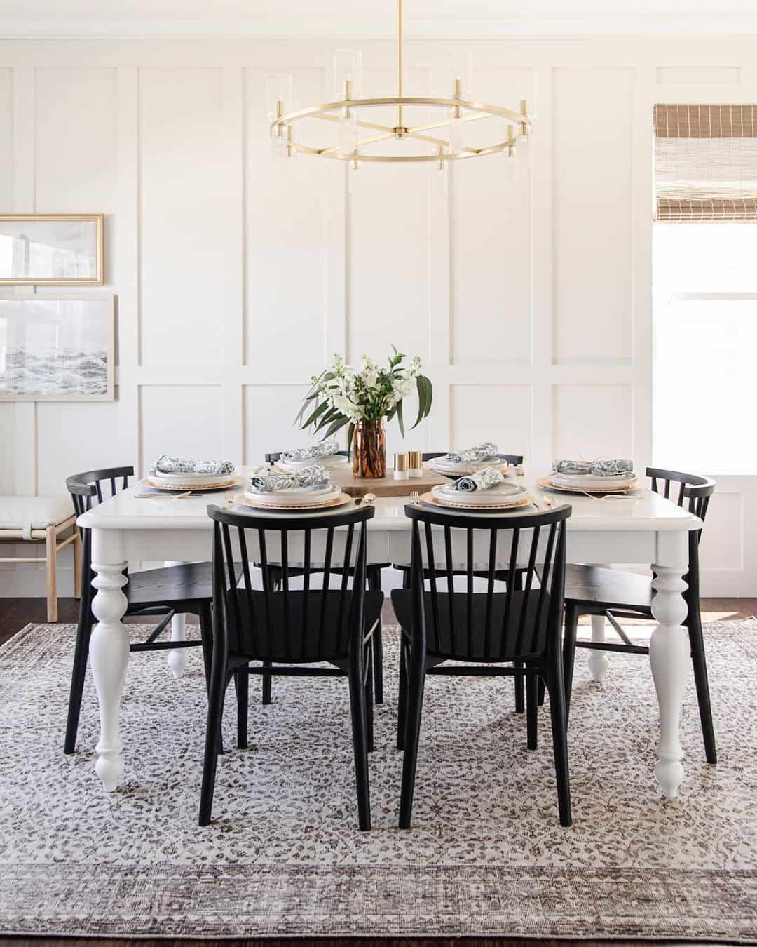 36 Farmhouse Dining Table and Chairs Ideas for a Charming Dining Room ...