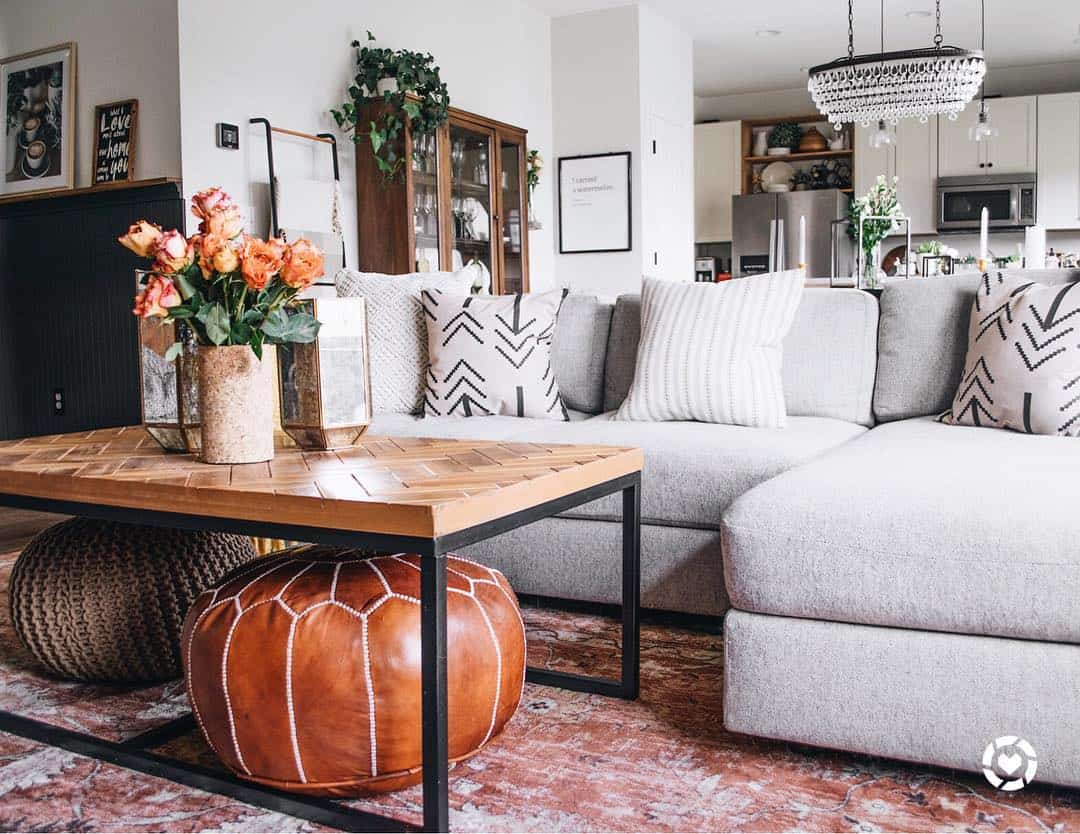 27 Captivating Rectangular Coffee Table with Sectional Sofa Combos