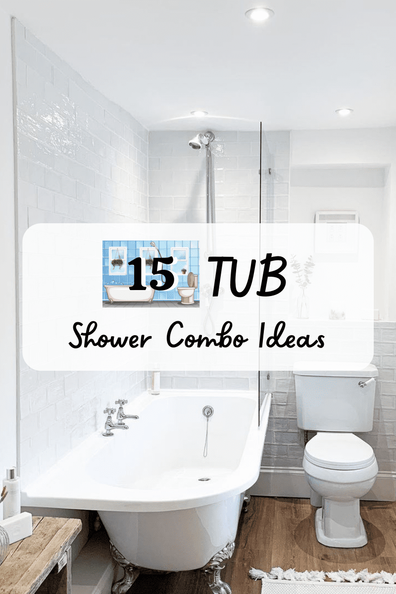 15 Modern Tub Shower Combos to Elevate Your Bathroom Design