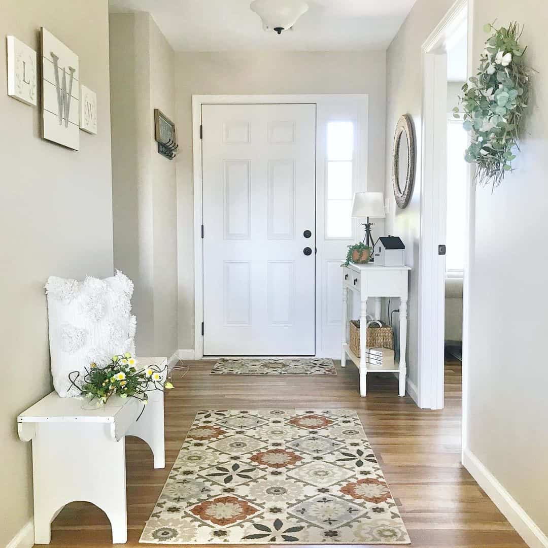 51 Farmhouse Entryway Bench Ideas to Delight Your Guests