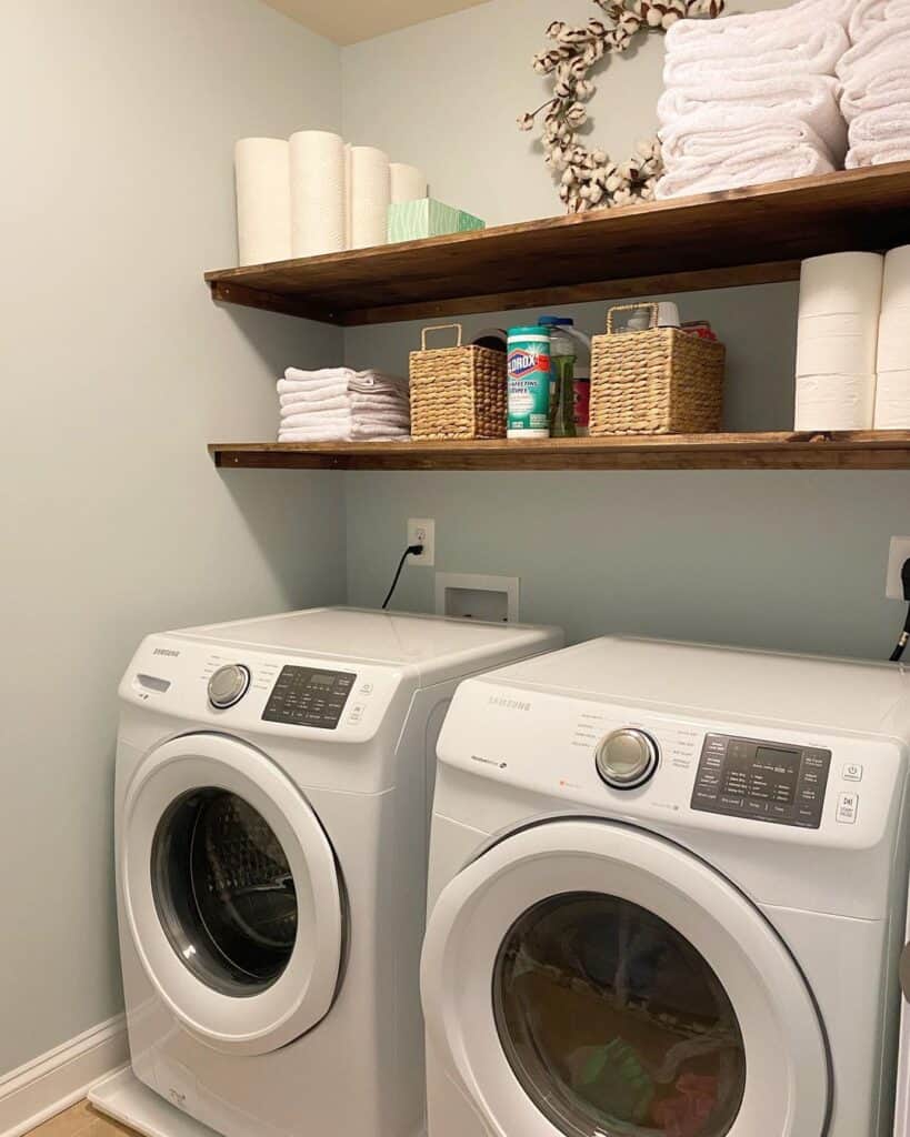27 Laundry Room Shelving Ideas for an Organized Space