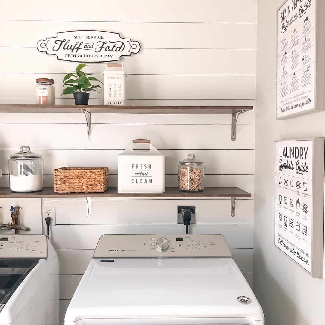 27 Laundry Room Shelving Ideas for an Organized Space