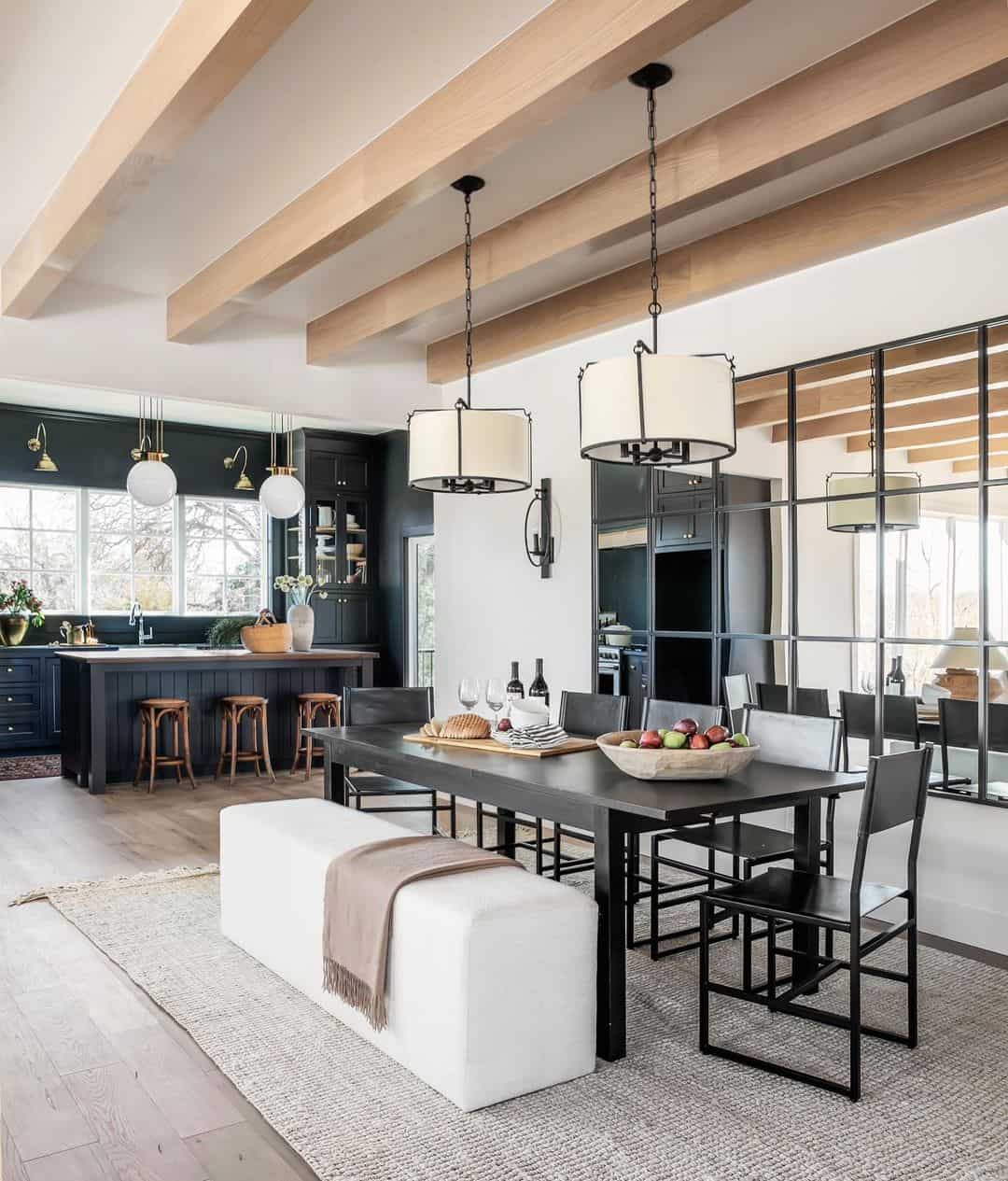 Beige Rug for Farmhouse Kitchen Table - Soul & Lane