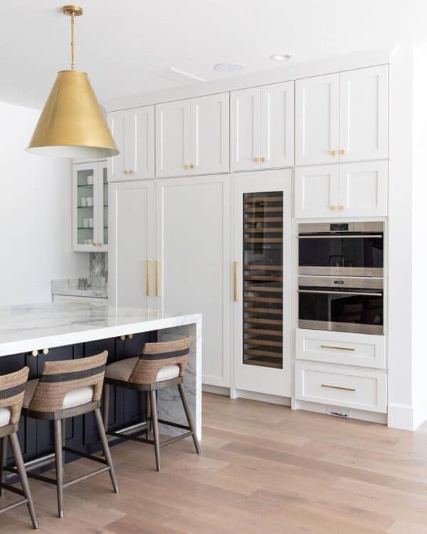 15 Kitchen Wine Fridge Ideas for Easy Entertaining