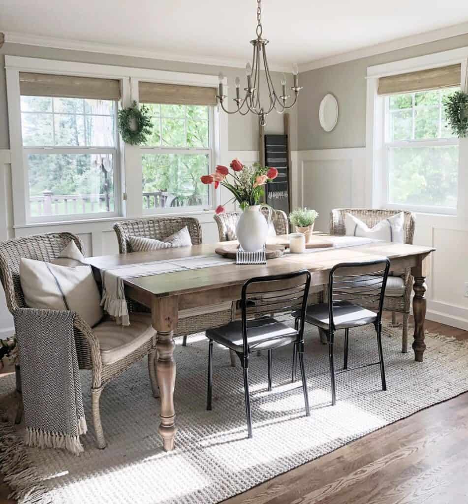 Dining Table with Different Style Dining Chairs - Soul & Lane
