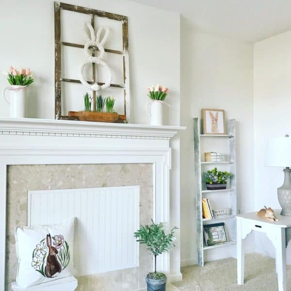 30 Stunning Spring Fireplace Decor Ideas To Inspire