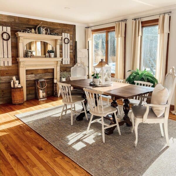 26 Dining Rooms with Fireplace That Feel Exceptionally Cozy
