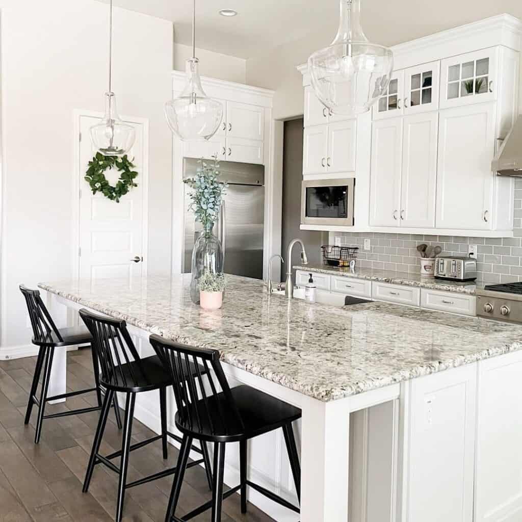 24 Gray Subway Tile Backsplash Features for Your Home