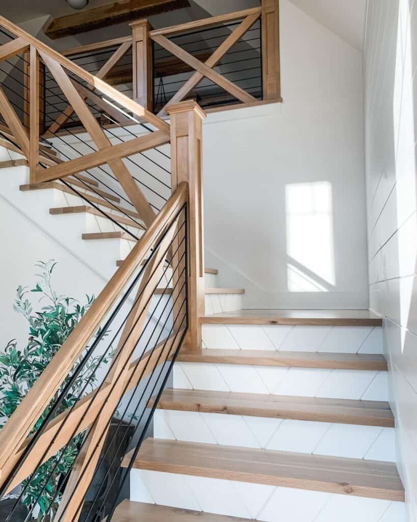 29 Refreshing Stair Riser Ideas We Can’t Get Enough of
