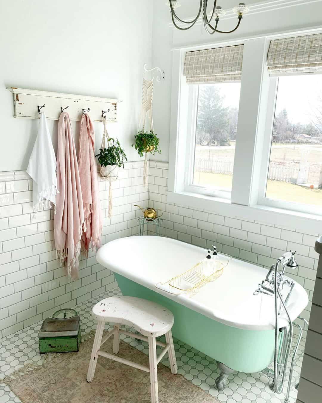 35 Hexagon Tile Bathroom Ideas to Instill Distinct Character