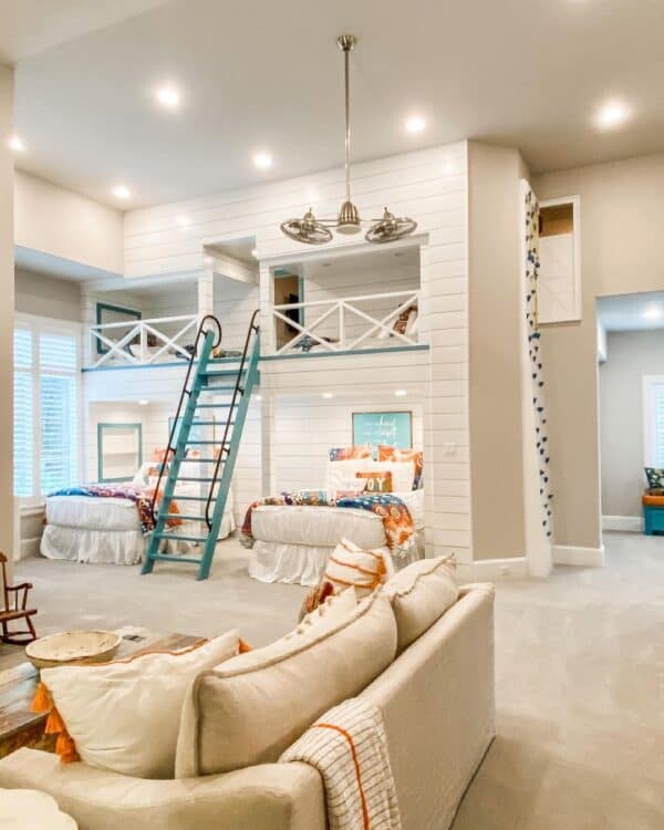 35 Seriously Cool Bunk Room Ideas for Big Families