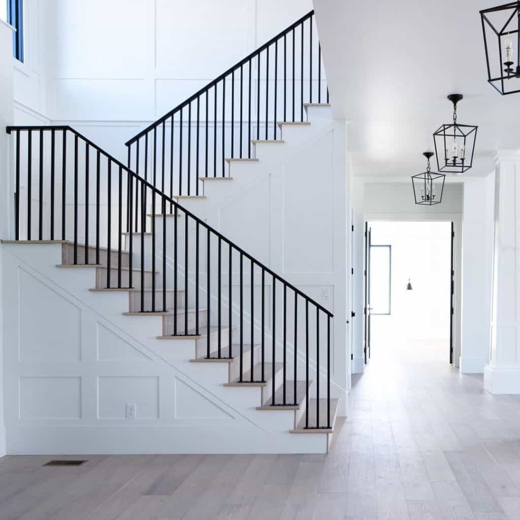 21 Black Iron Stair Spindle Ideas You'll Want in Your Home