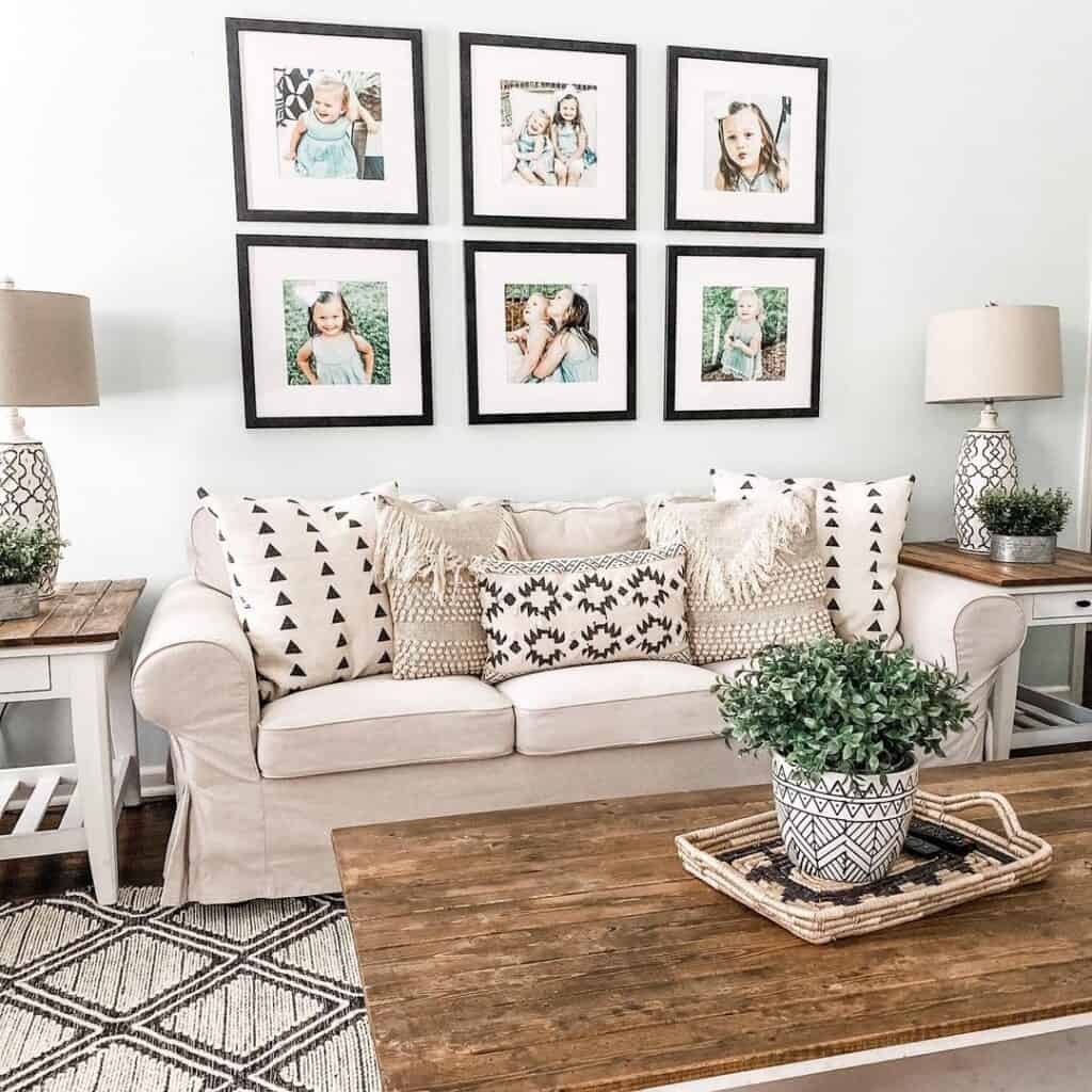 Modern Black and White Framed Gallery Wall - Soul & Lane