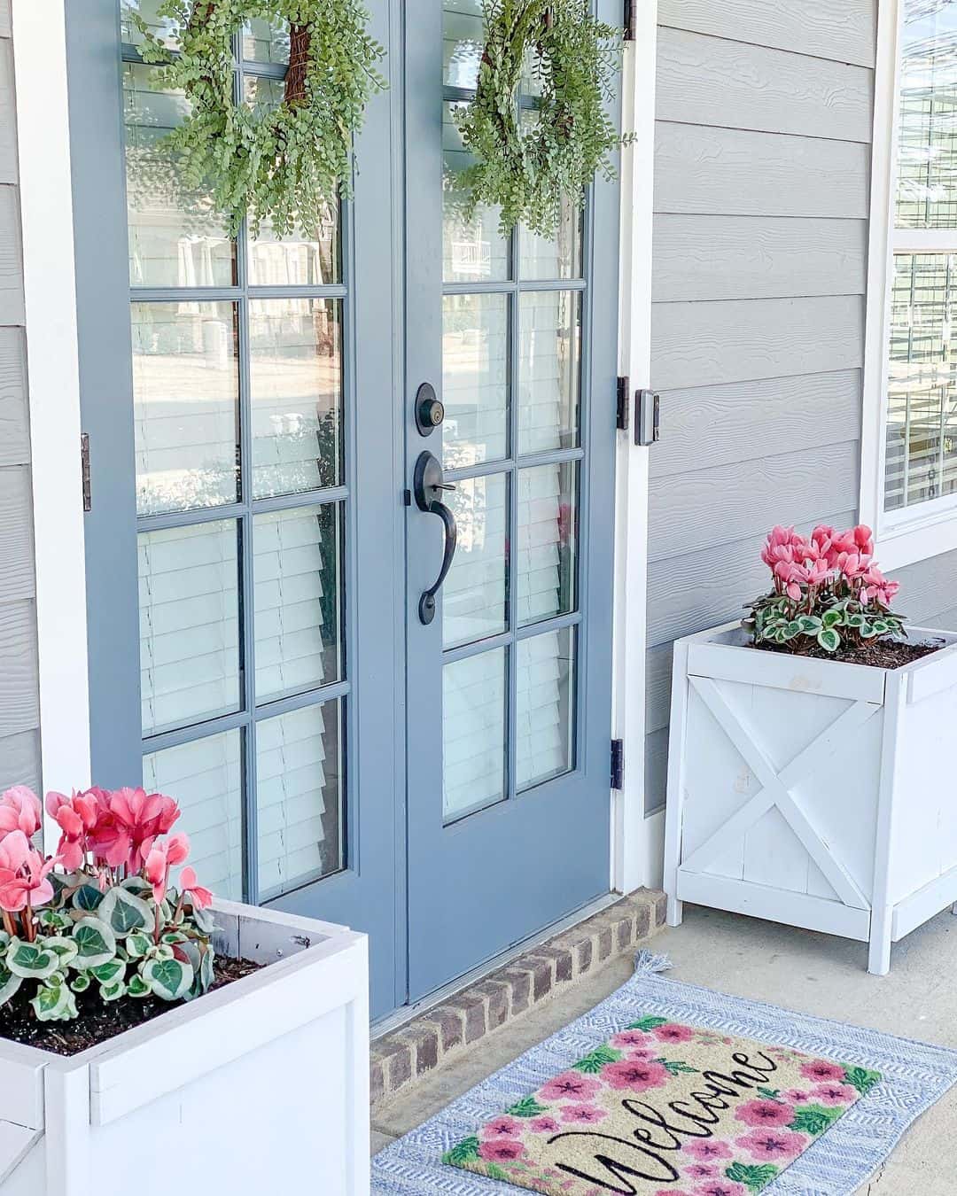 Spring Themed Front Door - Soul & Lane