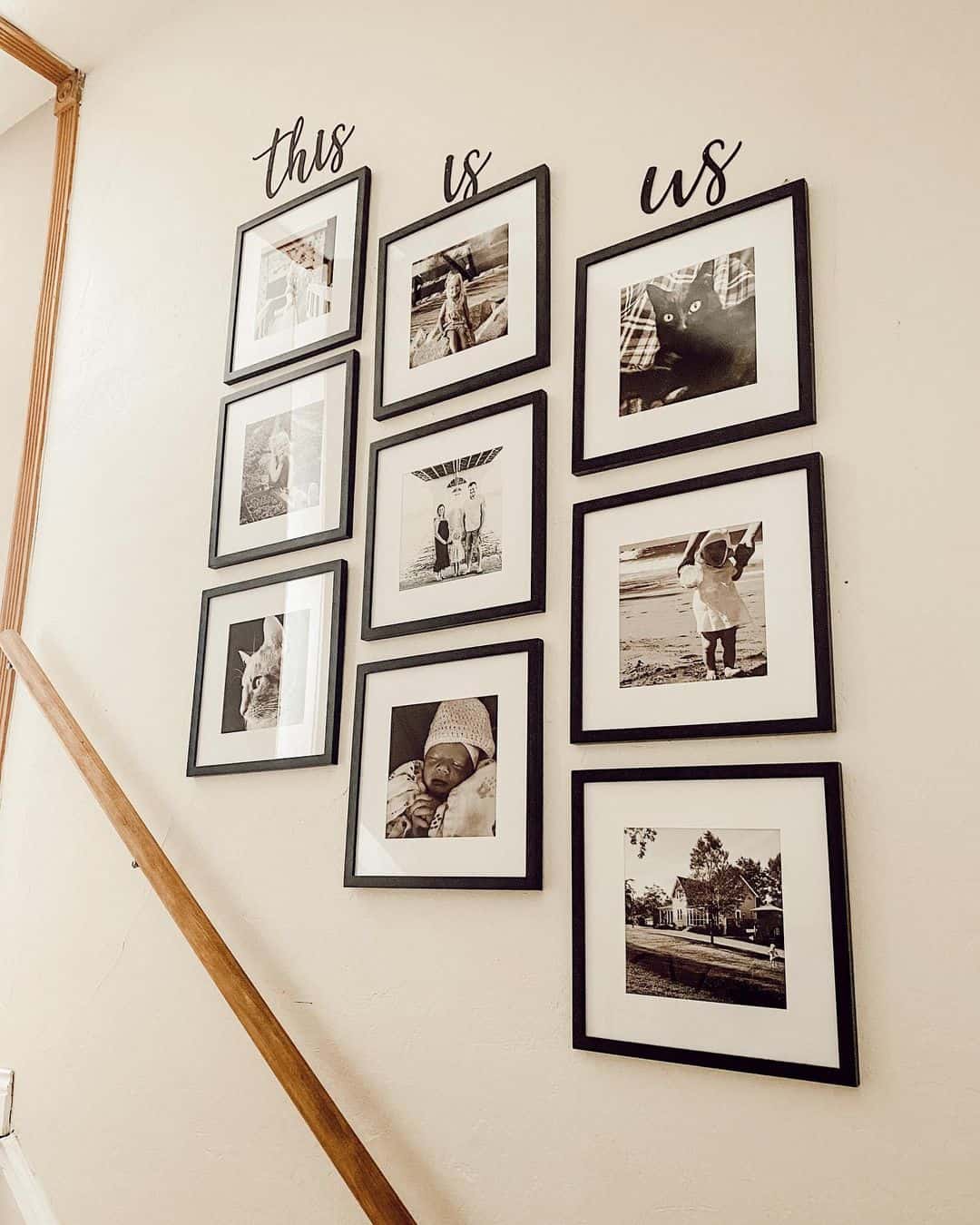 38 Black Frame Gallery Wall Layouts to Display Your Pictures