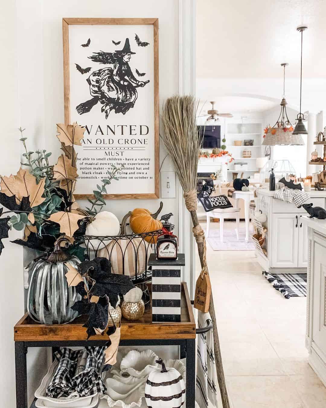 Crone Sign Over Halloween Decor - Soul & Lane