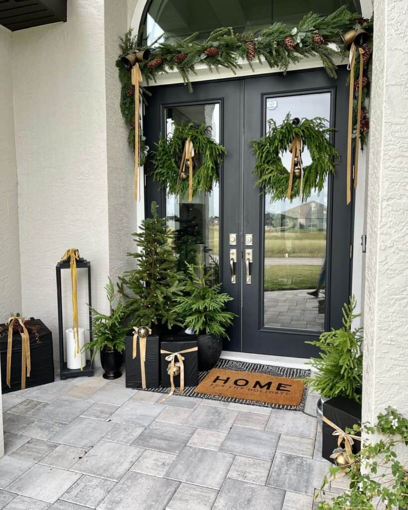 36 Stunning Front Door Decor Ideas That Are Far From Bland
