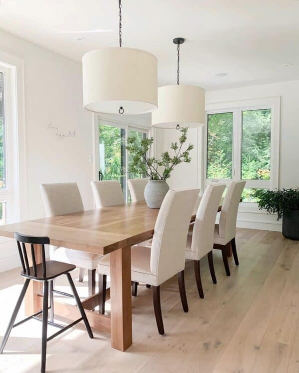 38 Light Wood Dining Table Sets That Are Classy Yet Modern