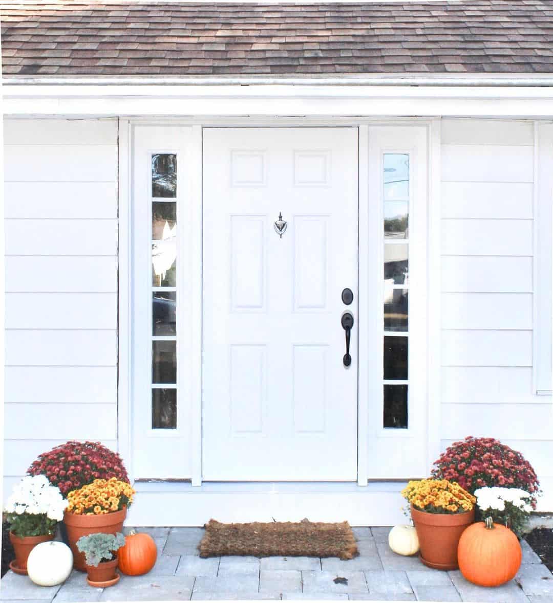 33 Beautiful Ideas for a Stunning Front Door with Sidelights