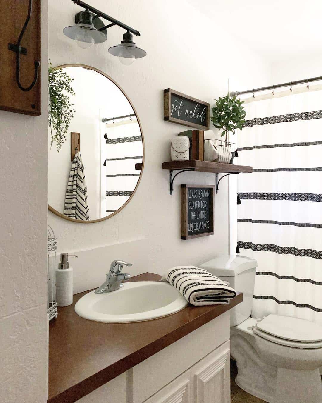 35 Wood Bathroom Countertop Ideas to Highlight Natural Beauty