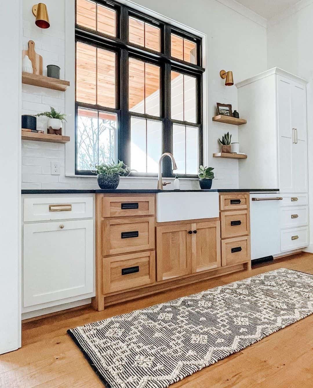 34 Floating Kitchen Shelves to Grace Your Walls