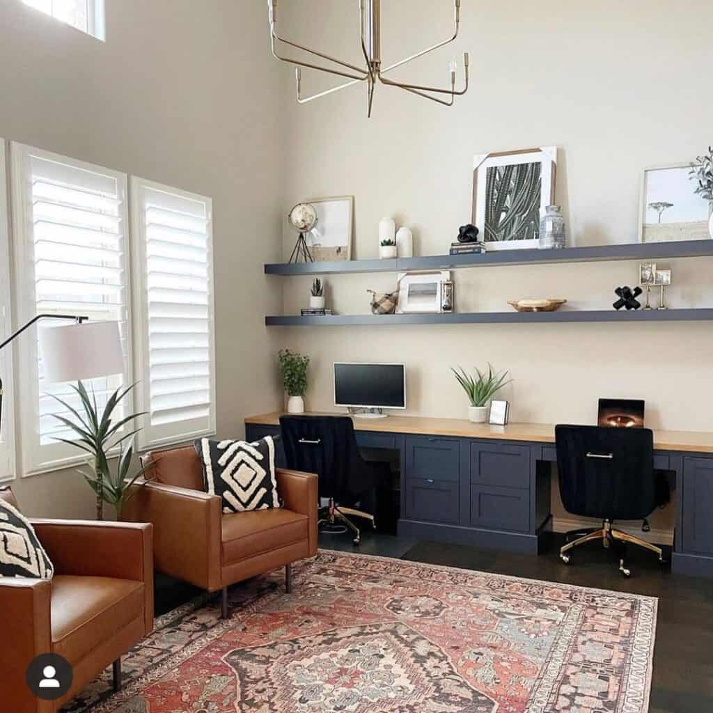 35 Gorgeous Home Office Rug Ideas That Transform a Work Area