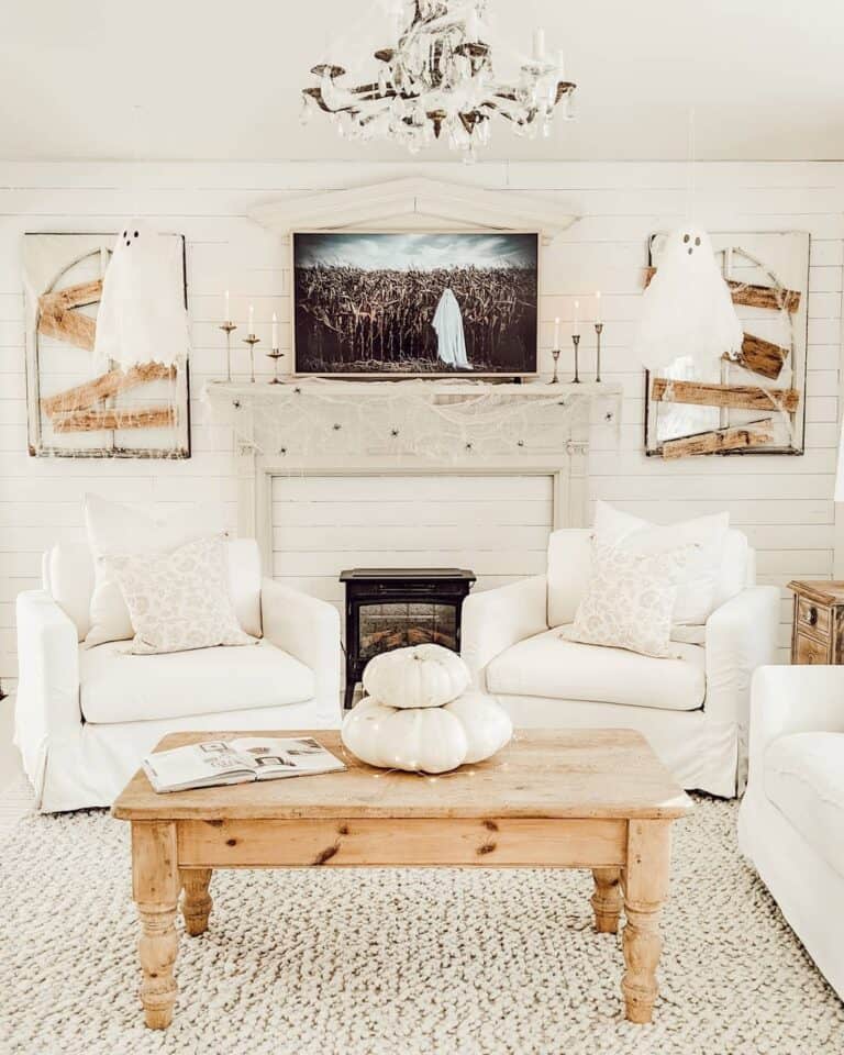 Farmhouse Living Room with Ghost Theme - Soul & Lane