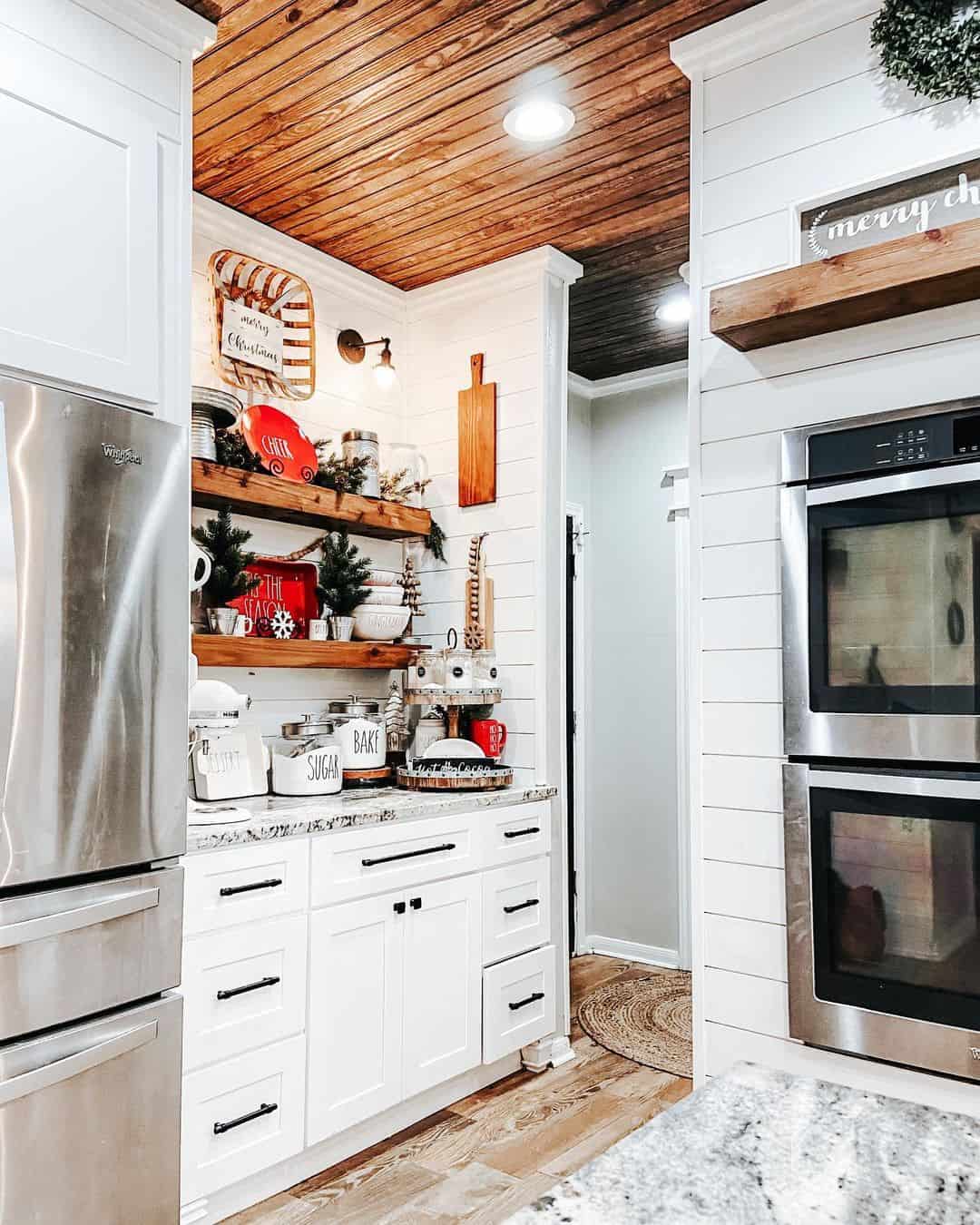 Rustic Compact Kitchen with Coffee and Baking Station - Soul & Lane