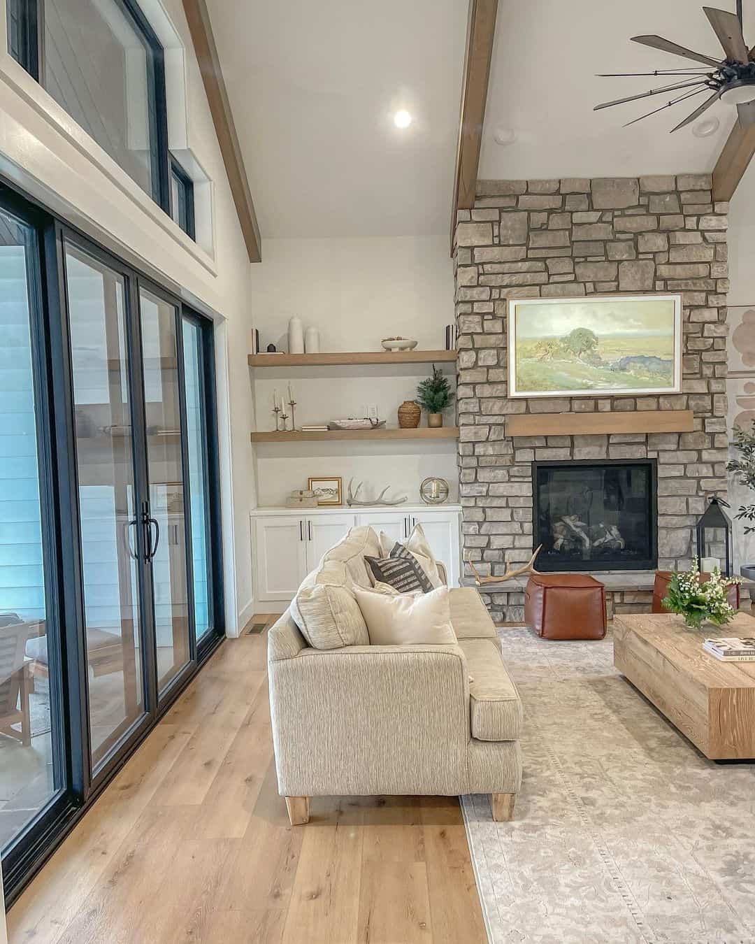 25 Floating Shelves Around Fireplace Ideas for Your Home 25 Floating Shelves Around Fireplace Ideas for Your Home