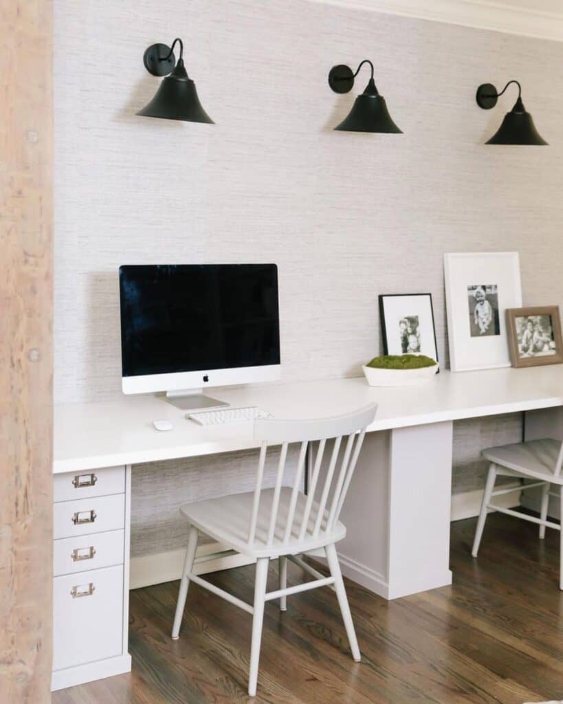 35 Sensational White Desk With Drawers for Your Home Office