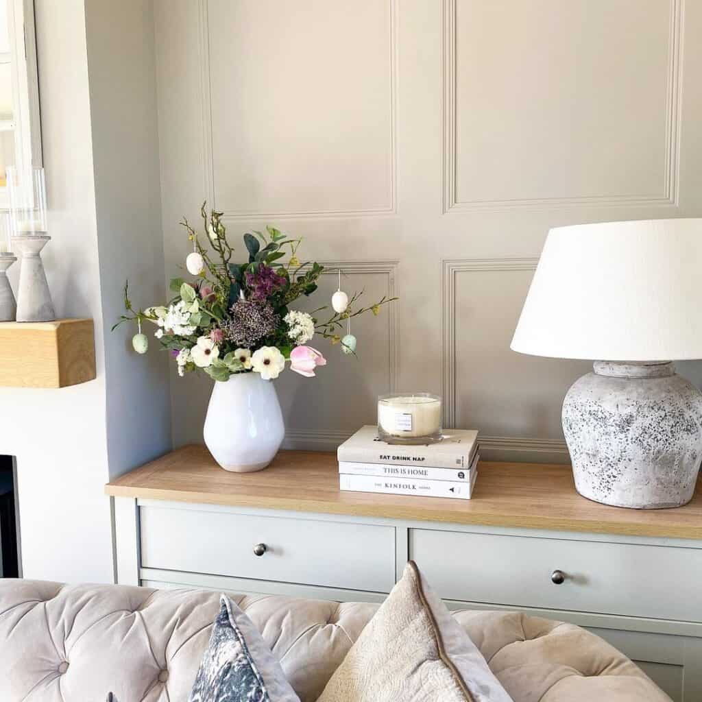 Two-toned Light Wood and Gray Sideboard - Soul & Lane