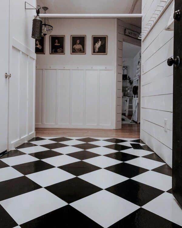 19 Checkerboard Floor Patterns Worth Obsessing Over