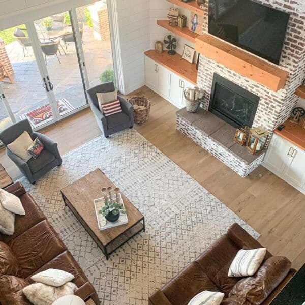 25 Floating Shelves Around Fireplace Ideas for Your Home