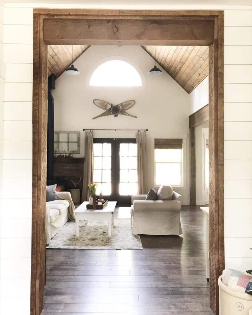 Wood Shiplap Vaulted Ceiling - Soul & Lane