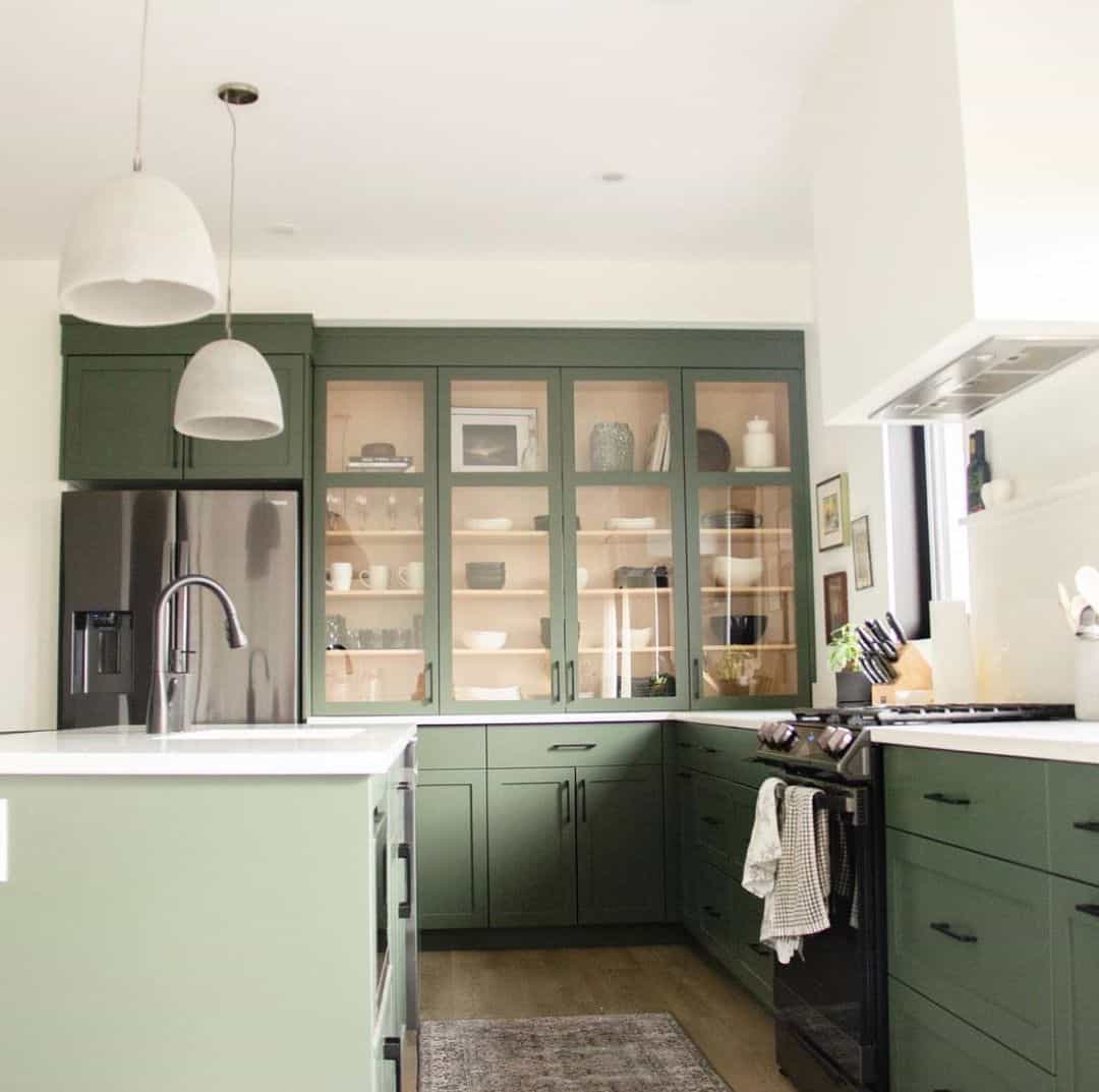 20 Useful Sage Green Kitchen Cabinets for Your Next Reno
