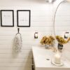 28 Ways Shiplap is Elevating These Farmhouse Bathrooms
