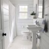 28 Ways Shiplap is Elevating These Farmhouse Bathrooms